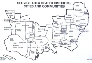 Geographic Service Area - Harbor Regional Center